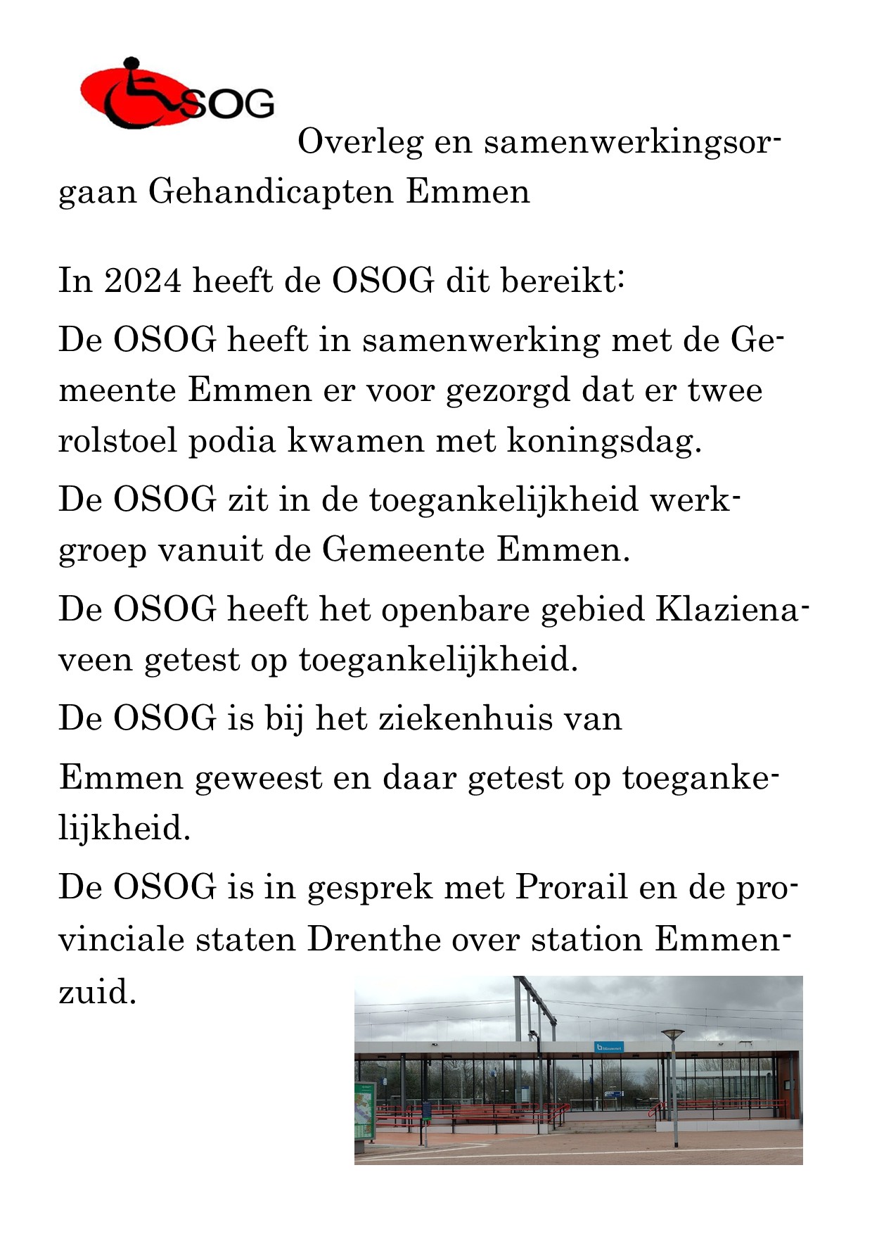 OSOG - Jaaroverzicht